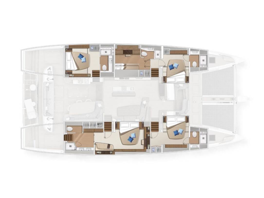 Lagoon Sixty5 AMADA MIA I Charter in Croatia | Luxsails Yachting